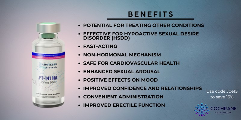 PT-141 | Benefits, Clinical Trials, Safety, and Usage Guide - Cochrane ...